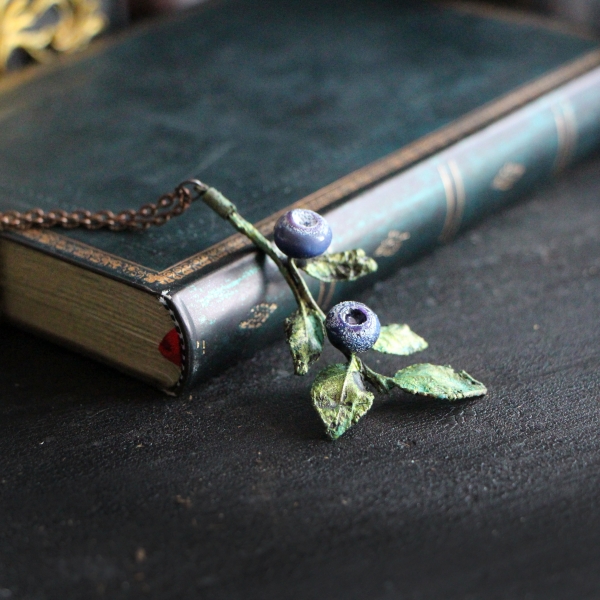 Blueberry pendant