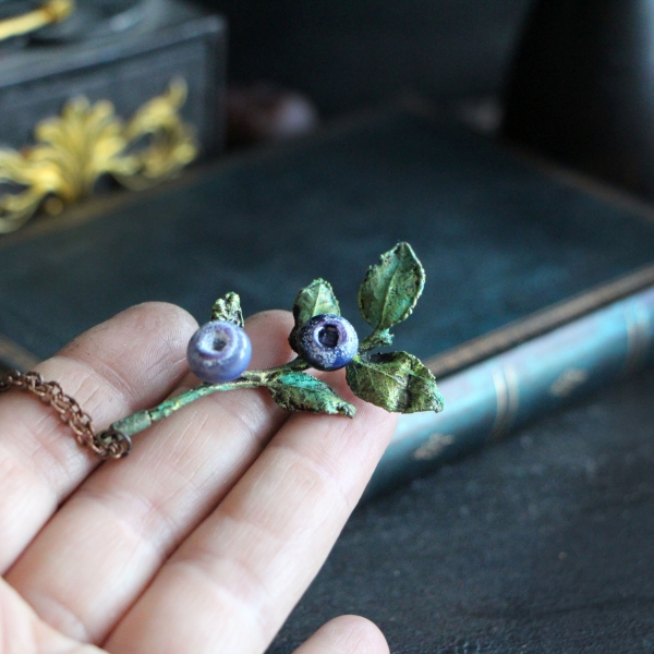 Blueberry pendant
